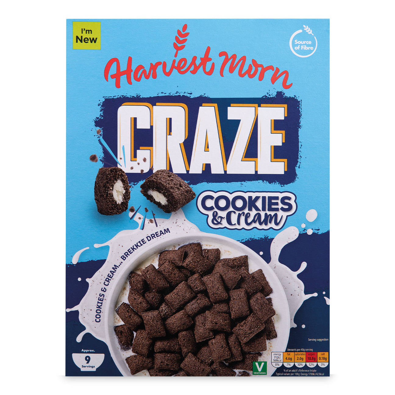 Craze Cookies & Cream Cereal | ALDI UK